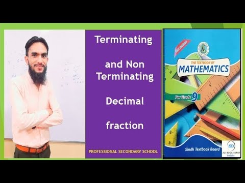 Representation of rational and irrational number in decimal form|#maths|Terminating,Non Terminating