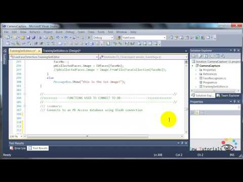 Connect TrainingSet Manager To Faces Database - Level 4d(2_5)
