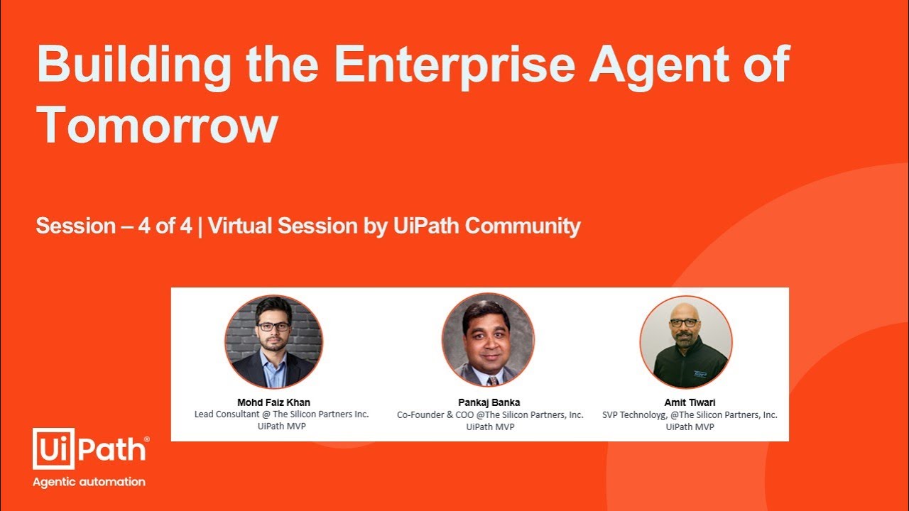 Session 4 - Agentic Testing with UiPath Agents