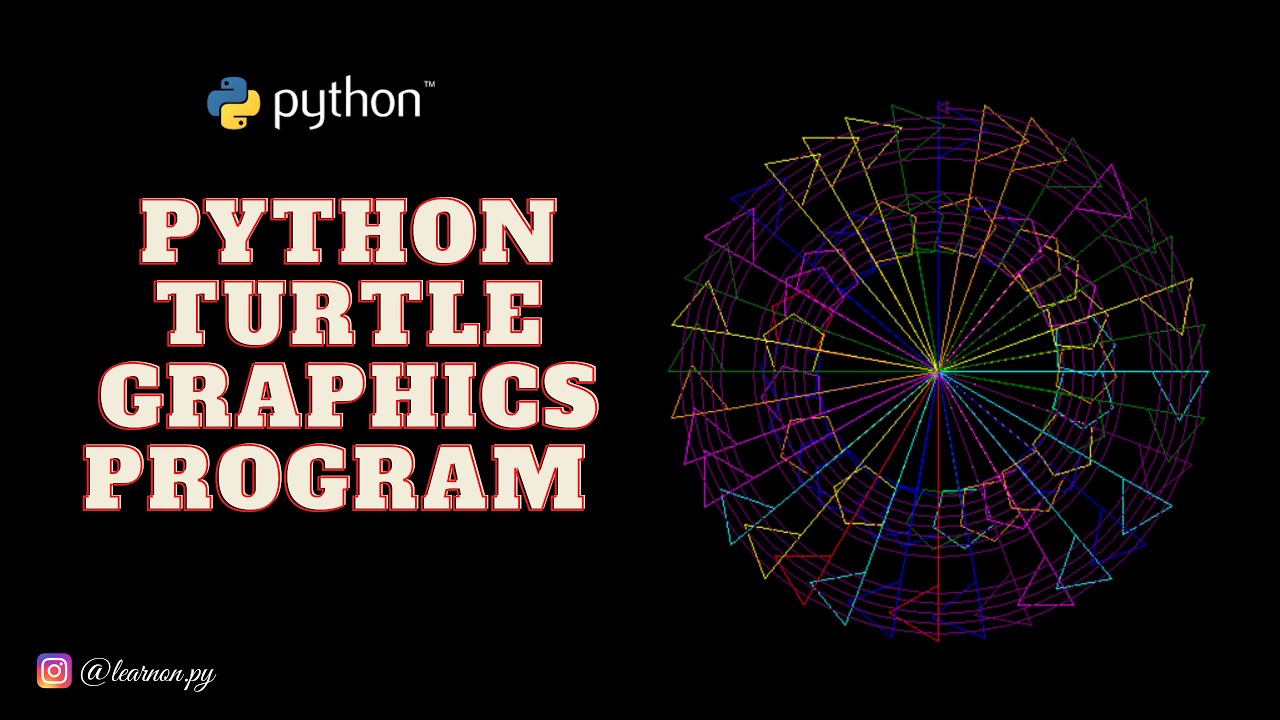 Python Turtle Graphics - 2 | Python | Programming