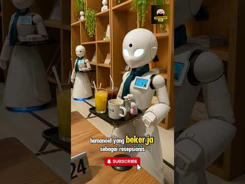 Robot Jadi Resepsionis?! Begini Canggihnya Teknologi Jepang ‼️ 😱#faktaunik #robot #ai #teknologi