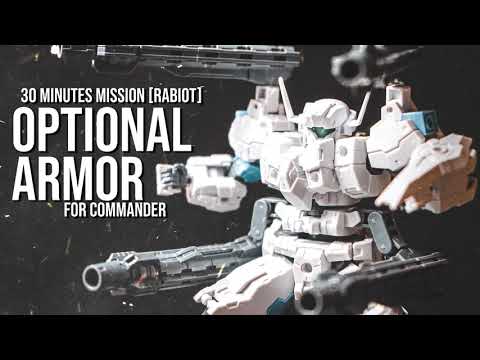 30MM 1/144 Option Armor for Commander Type (Rabiot Exclusive / Navy)