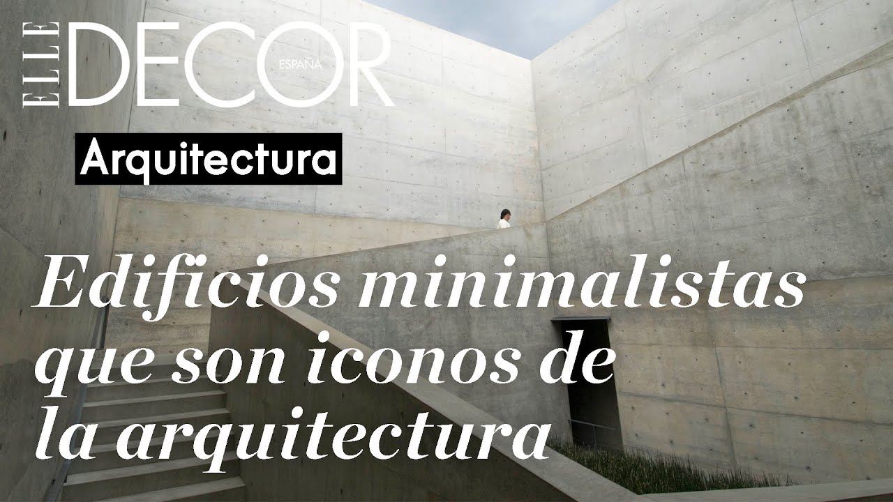 Edificios minimalistas que son iconos de la arquitectura | DecoraciónTV