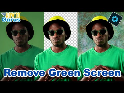 How to Remove Green Screen Background from Photo in Photoshop Elements