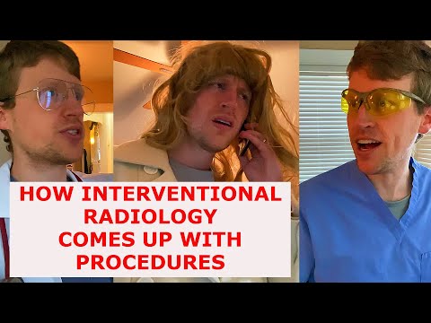 How Interventional Radiologists come up with their procedures...