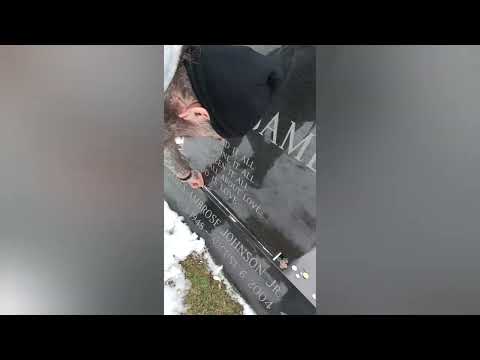 Graves of Kristen pfth and Rick James's