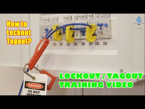 LOTO LOCKOUT TAGOUT ELECTRICAL & MECHANICAL TRAINING VIDEO