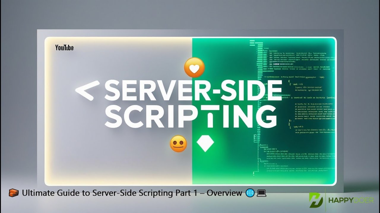 🧱 Ultimate Guide to Server-Side Scripting Part 1 – Overview 🌐💻