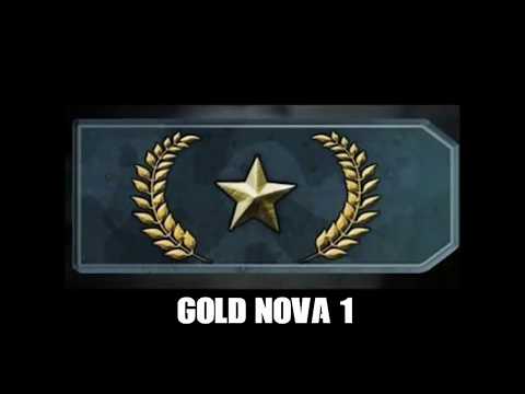 ALL CS:GO RANKS (In order)