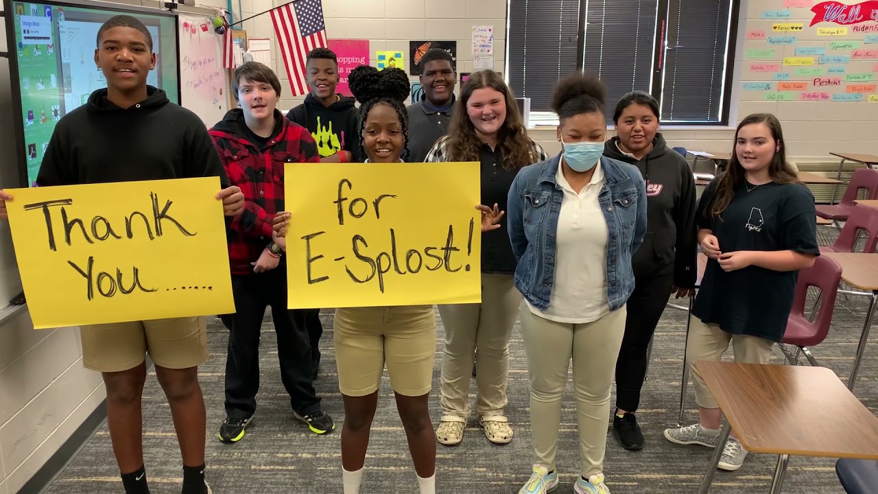 2021 E-SPLOST Thank You Feature
