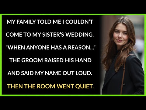 They Banned Me from the Wedding... Then the Groom Said My Name Out Loud...
