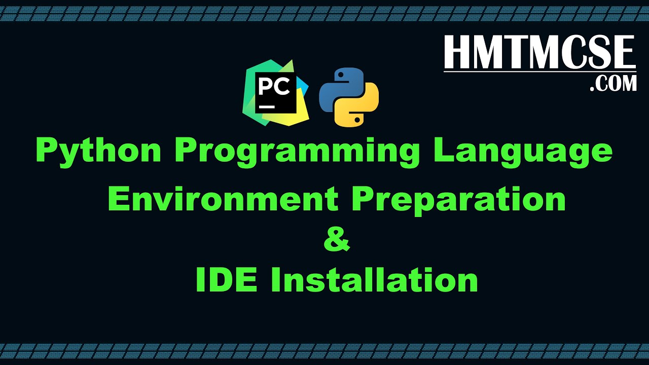 Python Development Environment Setup and PyCharm IDE Community