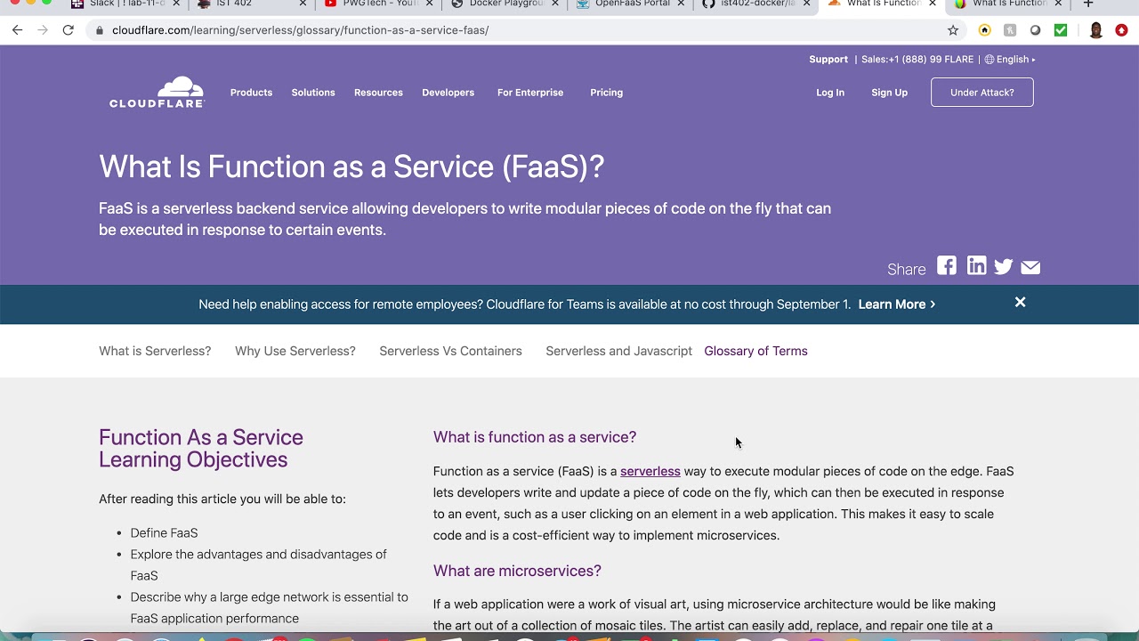 OpenFaaS in Play with Docker