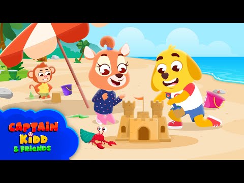 Captain Kidd S3 | Episode 5 | The Sandcastle Contest | Animated Cartoon for Kids | Song for Toddlers