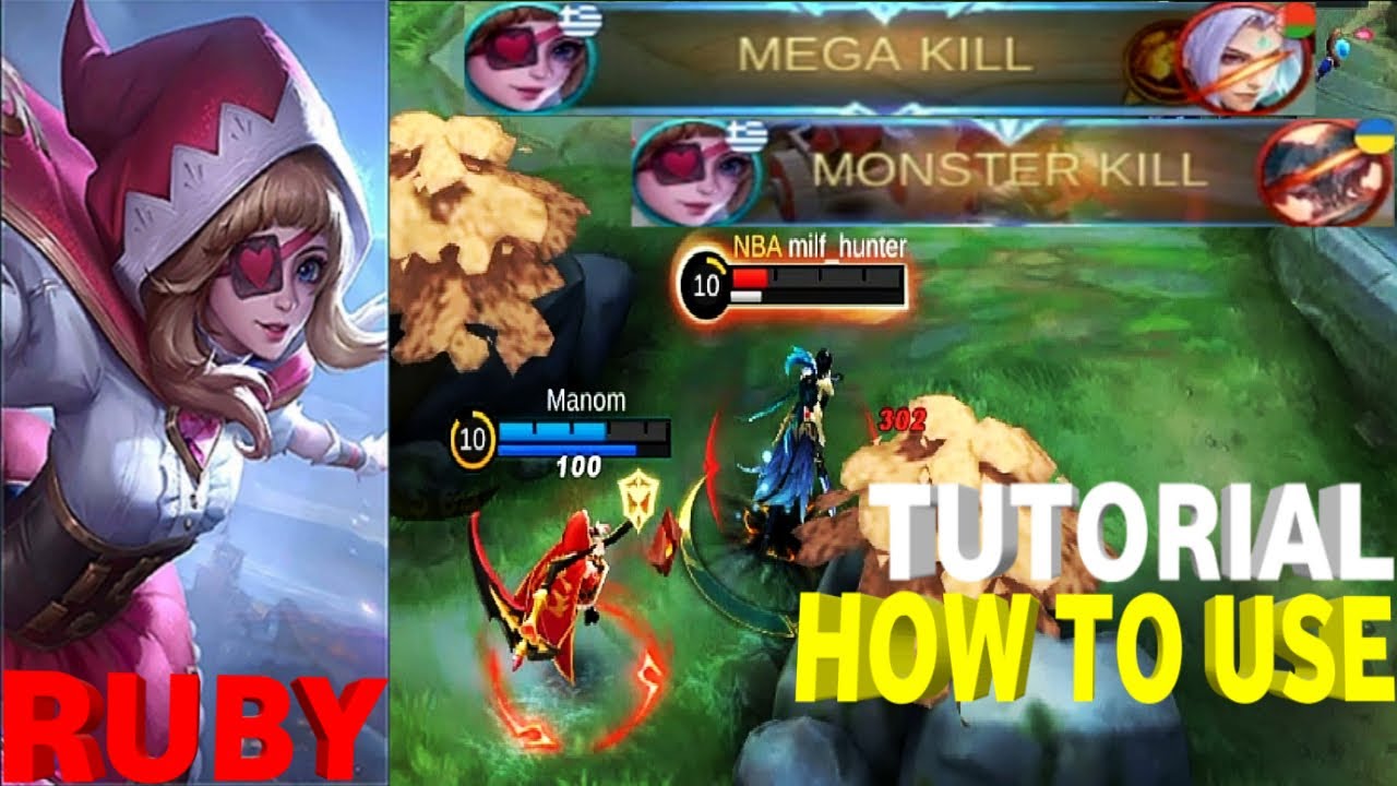 Tutorial Ruby How To Use | Ruby Best Build And Best Tips Gameplay For Exp Lane | Mobile Legends