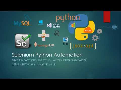 Simple and Easy Selenium Python Automation Framework | Tutorial # 1