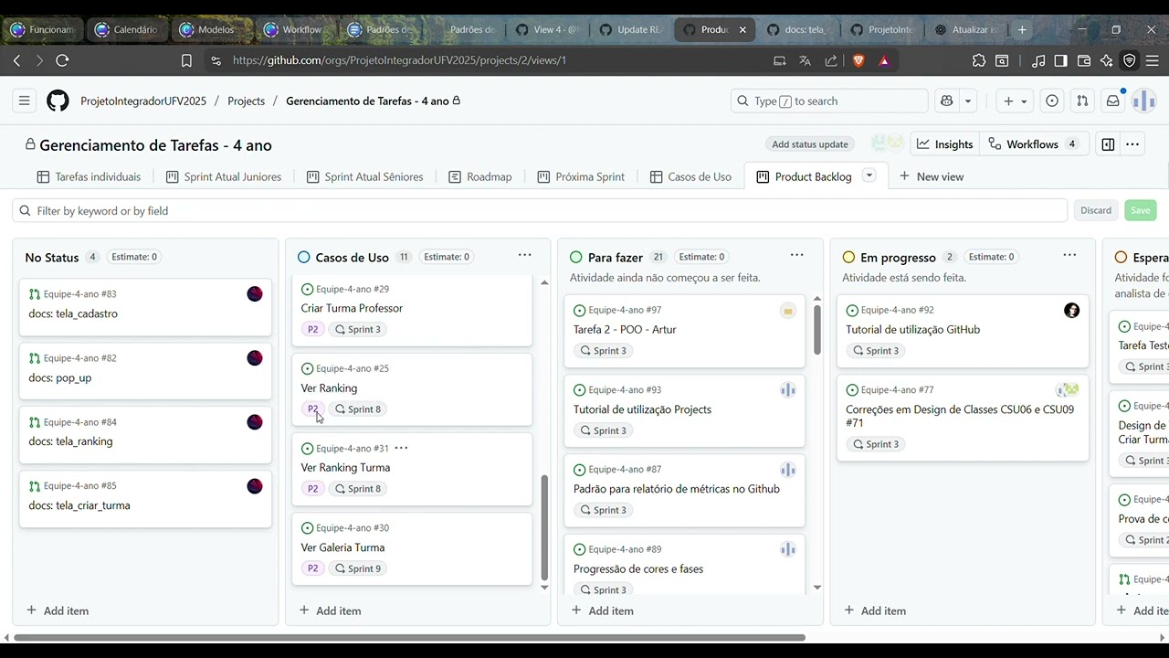 Tutorial  GitHub Projects Sêniores
