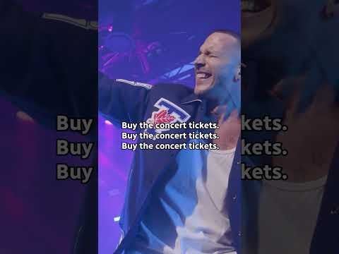 Buy the concert tickets!