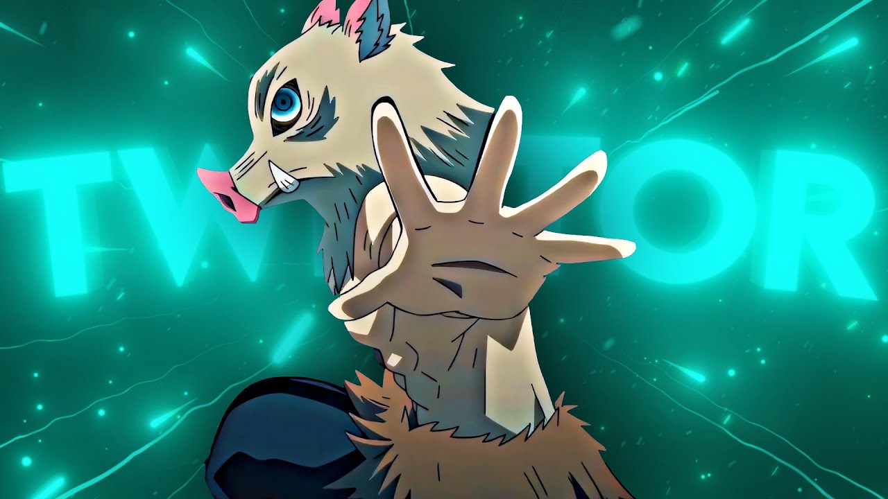 Inosuke Twixtor Clips 4K (Demon Slayer)