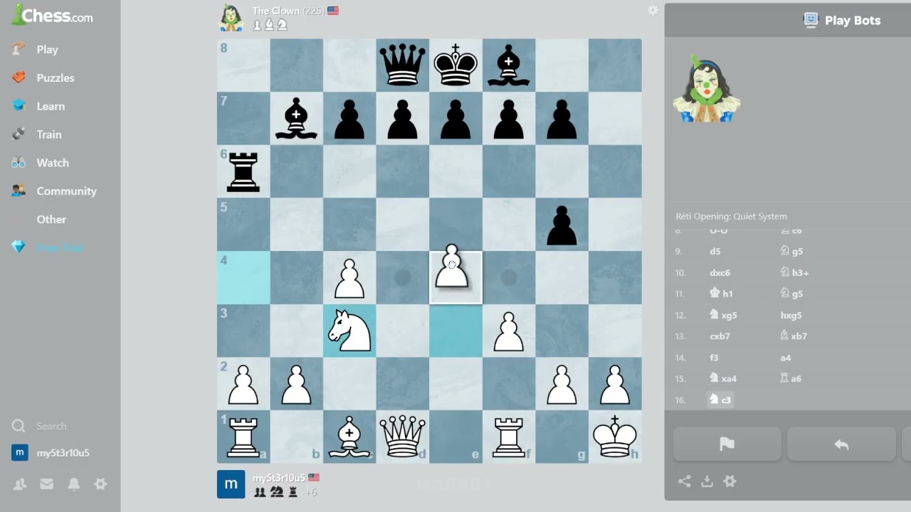Challenge The Clown Bot! (The Circus Bots 2026) #chess #chesscom