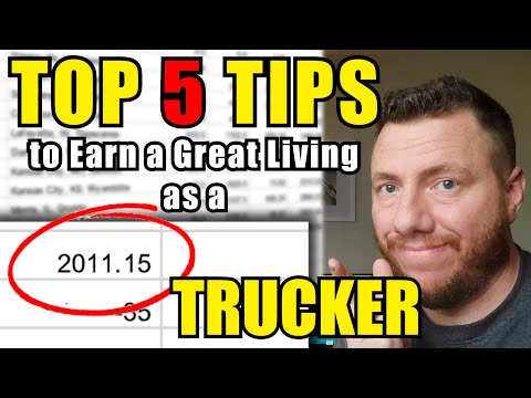 Top 5 Tips to make money as a Truck Driver in 2025
