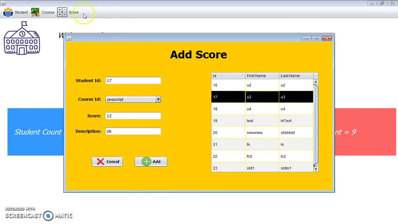 Java Project Tutorial With Source Code - Part 1/2