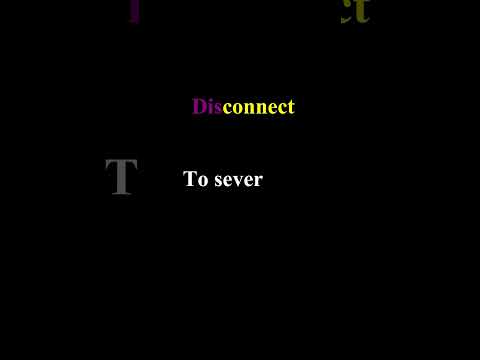 Prefix Dis #prefix #ieltstips #englishgrammer