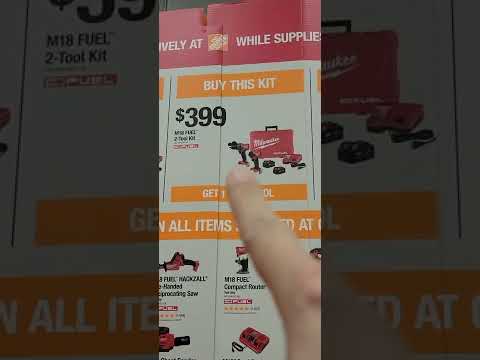 Milwaukee Tool Deals! t Home Depot Early Black Friday #milwaukeetools #milwaukee #homedepot