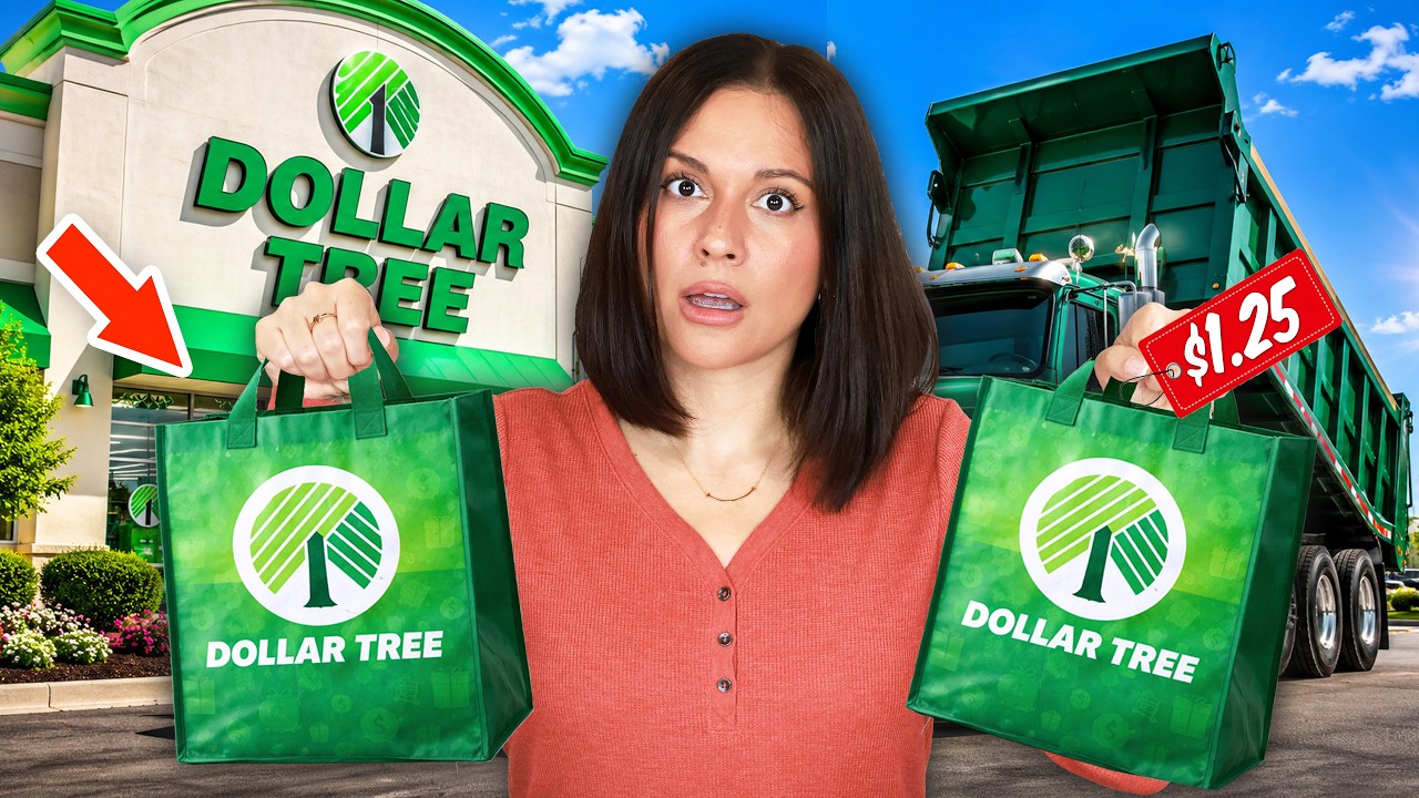 I Bought Dollar Tree's NEWEST Products: Trucks of JUNK Are Gone!