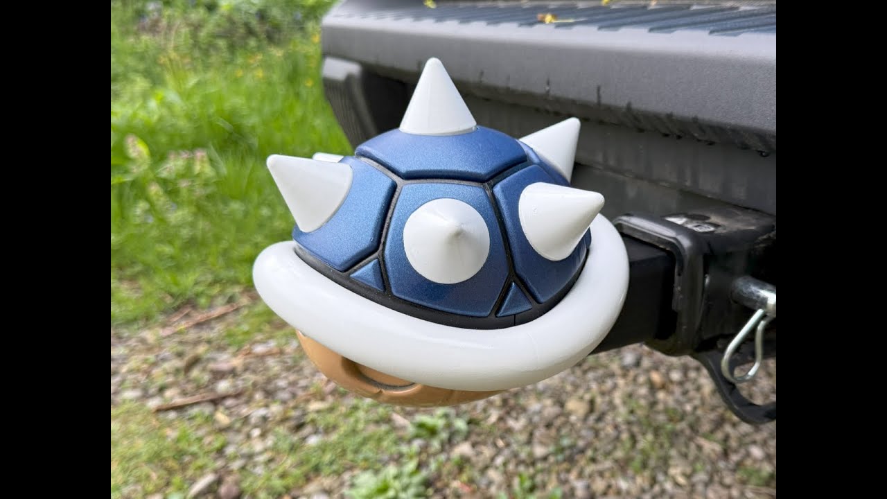 Koopa Shell Hitch Cover