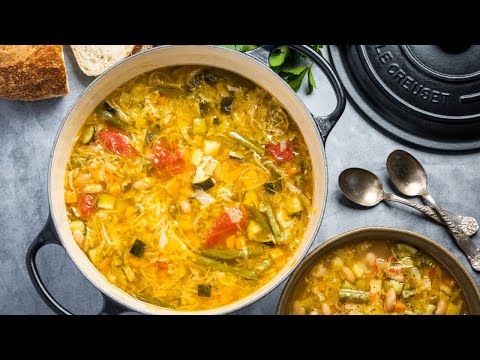 This Incredible Minestrone Soup recipe is loaded with CA GROWN goodness