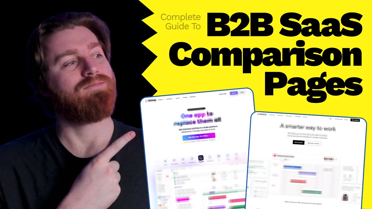 B2B SaaS comparison pages: The COMPLETE guide for marketers & founders