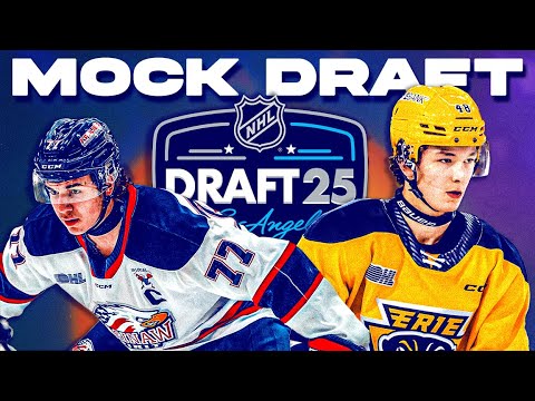 2025 NHL Mock Draft: Full 1st Round Picks with Sam McGilligan | Scouching Live 7.68
