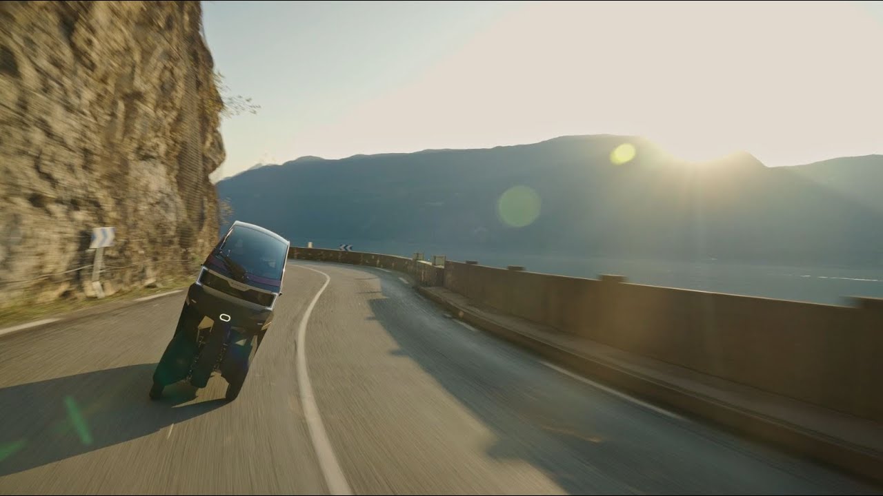 This Is Aemotion: A Tilting Microcar That's Half Motorcycle and Half ...