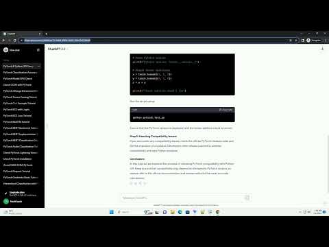 does pytorch support python 3 11