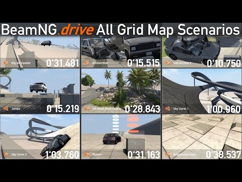 Steam Community :: Video :: BeamNG.Drive [0.6.1] - All Scenarios Grid ...
