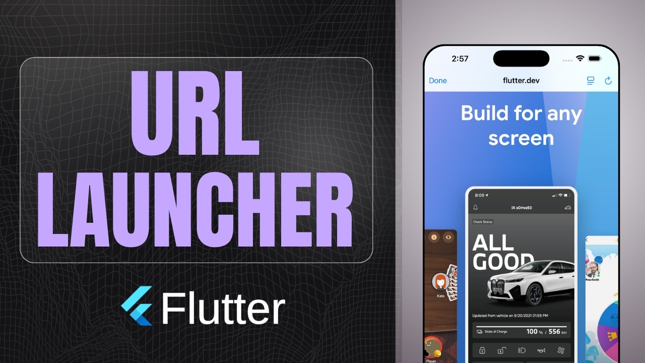 Url Launcher | Open any website in Flutter App