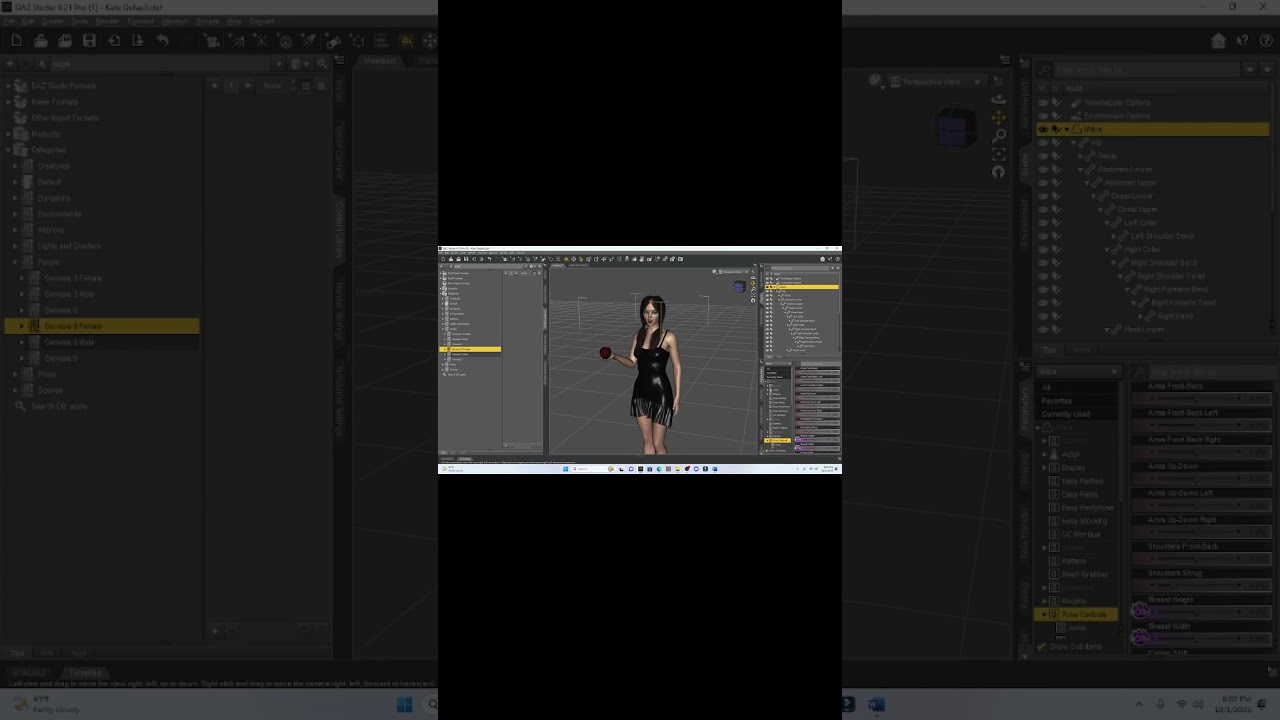 Daz Short: Camera Rotation for Posing!!!