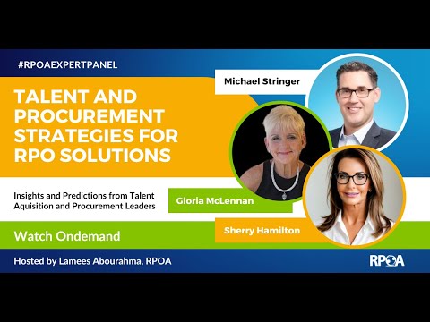 Talent and Procurement Strategies for Recruitment Process Outsourcing Solutions (RPO)