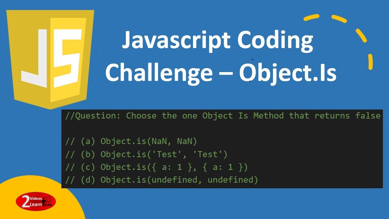 Javascript Coding Challenge : Find Object Is Code Output - Episode 20
