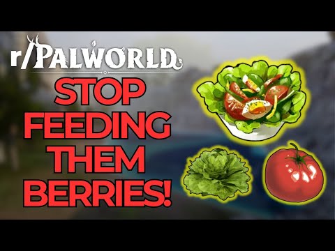Best Food for Base Pals in Palworld (cure depression, weakened, low sanity)