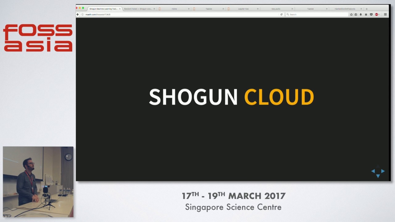 Shogun, a language agnostic machine learning library - Viktor Gal - FOSSASIA Summit 2017