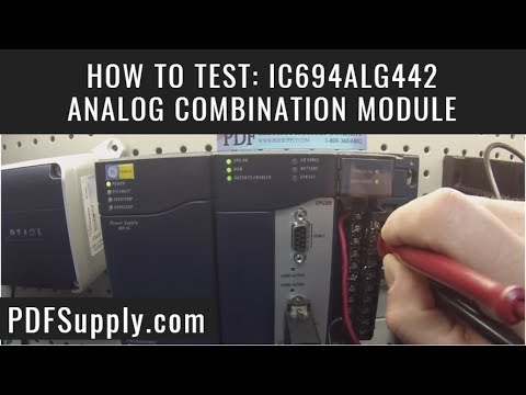 How-To Troubleshoot: IC694ALG442 Analog Combination Module (Proficy Machine Edition Tutorial)