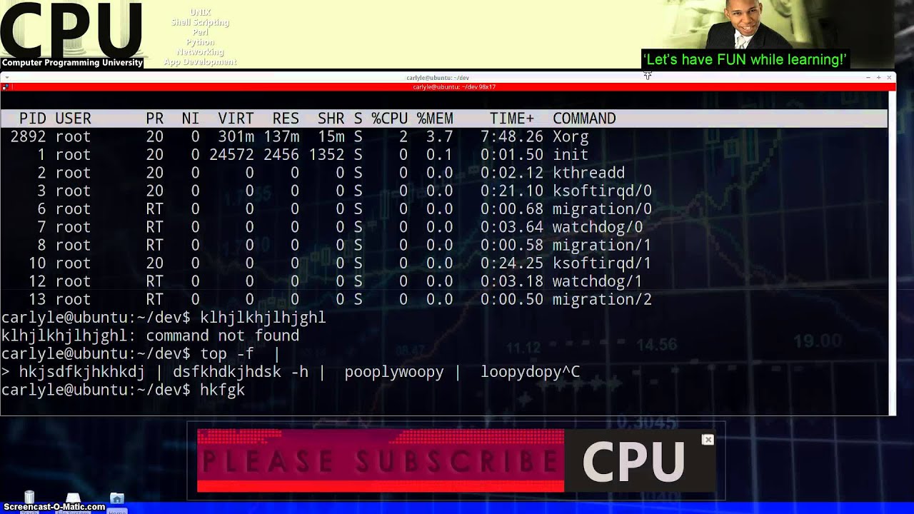UNIX: Creating your first script