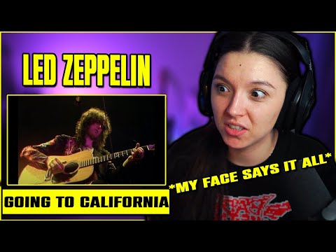 Led Zeppelin - Going To California | FIRST TIME REACTION | Live at Earls Court 1975