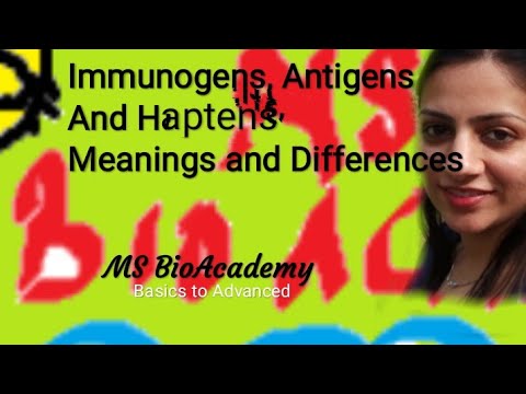IMMUNOGEN, ANTIGENS, AND HAPTENS(in English)