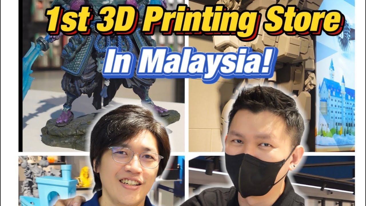 1st 3D Printing store in Malaysia?!