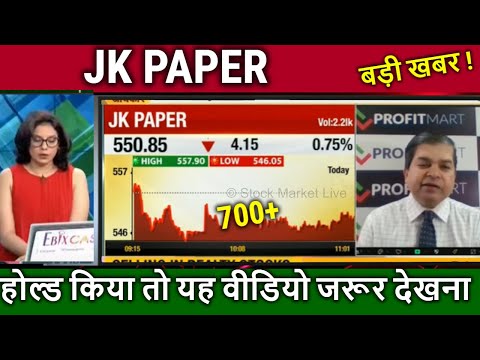 JK PAPER share latest news,jk paper share fundamental analysis,,jk paper share news,target