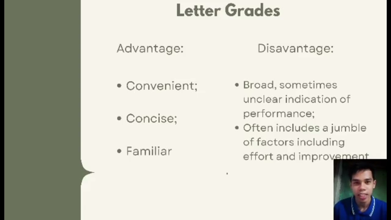 Chapter 9: Grading and Reporting System
