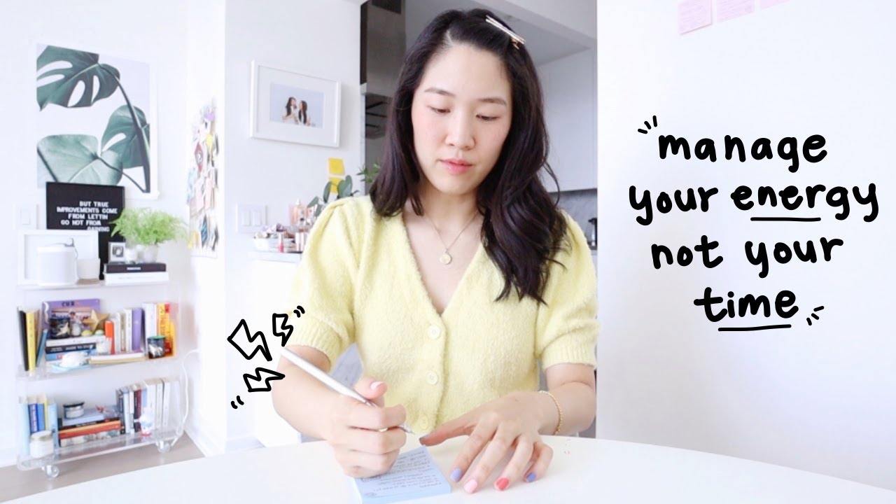 the one productivity system you need: time vs energy management (ep. 1)